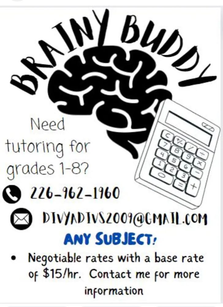 BRAINY BUDDY - Updated January 2025 - Guelph, Ontario - Private Tutors ...