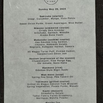 KINME OMAKASE - Updated September 2025 - 1063 Photos & 135 Reviews ...