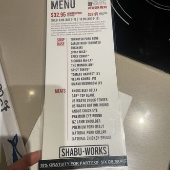 SHABU-WORKS - Updated January 2025 - 2263 Photos & 1432 Reviews - 9841 ...