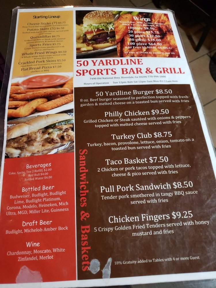 50 YARD LINE SPORTS BAR & GRILL - 20 Photos & 25 Reviews - 7490 Old ...