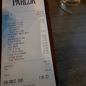 THE PARLOR - Updated December 2025 - 564 Photos & 333 Reviews - 7689 S ...