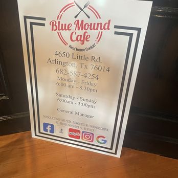 BLUE MOUND CAFE - LITTLE ROAD - Updated August 2024 - 55 Photos & 25 Reviews - 4650 Little Rd ...