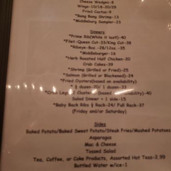 MIDDLEBURG STEAK & SEAFOOD - Updated May 2026 - 21 Photos & 45 Reviews ...