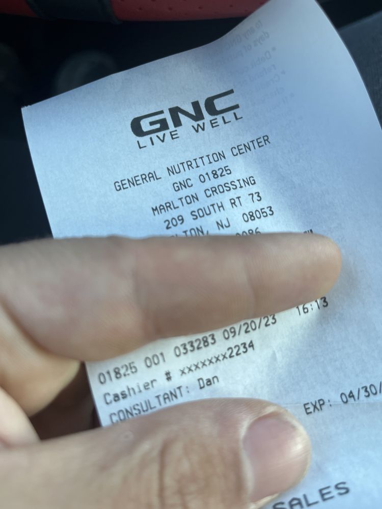 GNC - 209 South Rt 73, Marlton, New Jersey - Health Markets - Phone ...