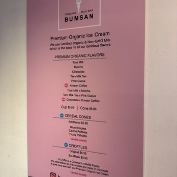 Los Angeles BUMSAN ORGANIC MILK BAR - Updated November 2024 - 2959 ...