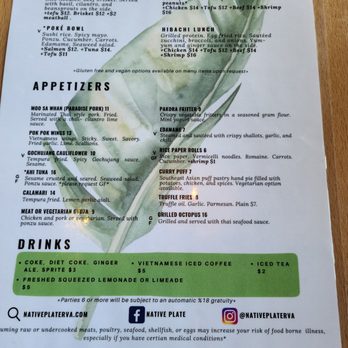 NATIVE PLATE - Updated October 2024 - 248 Photos & 152 Reviews - 1203 E ...