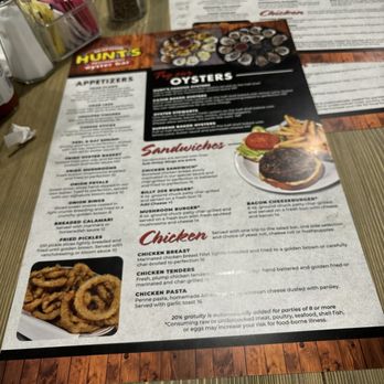 HUNT’S SEAFOOD RESTAURANT & OYSTER BAR - Updated December 2025 - 132 ...