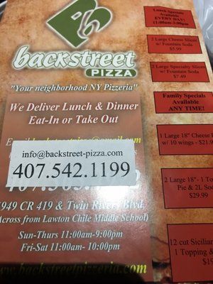 BACKSTREET PIZZA - Updated September 2024 - 36 Photos & 83 Reviews ...