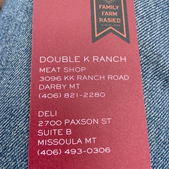 THE DOUBLE K RANCH MEAT SHOP - Updated July 2025 - 3096 Kk Ranch Rd ...