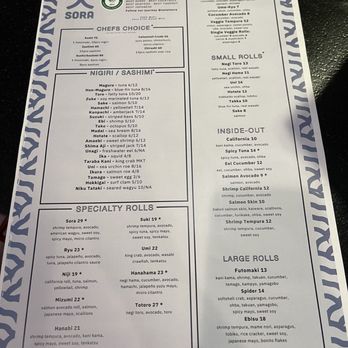 SORA - Updated September 2024 - 455 Photos & 173 Reviews - 1121 W 10th ...