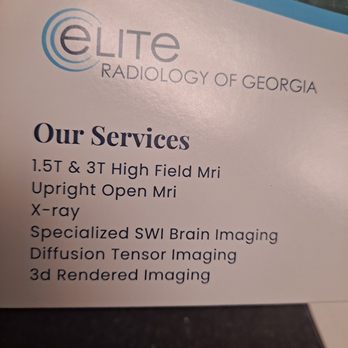 ELITE RADIOLOGY OF GEORGIA - Updated December 2025 - 4800 Ashford ...