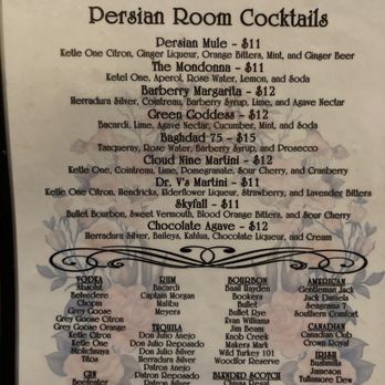 PERSIAN ROOM FINE DINING - Updated January 2025 - 344 Photos & 397 ...