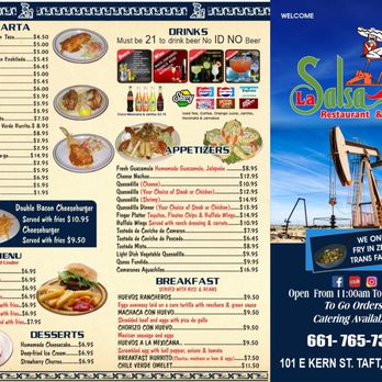 LA SALSA RESTAURANT CANTINA Updated February 2025 84 Photos 62 Reviews 101 E Kern St Taft California Mexican Restaurant Reviews Phone Number Yelp