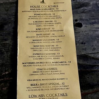 MAD OAK - Updated December 2025 - 935 Photos & 803 Reviews - 135 12th ...