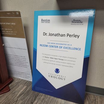 JONATHAN PERLEY - CALIFORNIA UROLOGY - Updated November 2025 - 91 ...