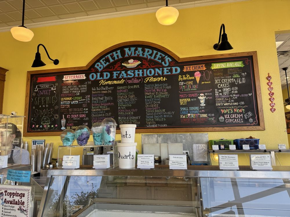 BETH MARIE’S OLD FASHIONED ICE CREAM - Updated August 2025 - 92 Photos ...