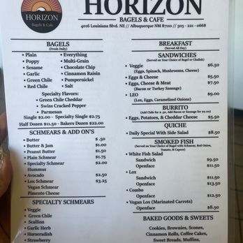 HORIZON BAGELS & CAFE - Updated January 2025 - 66 Photos & 70 Reviews ...