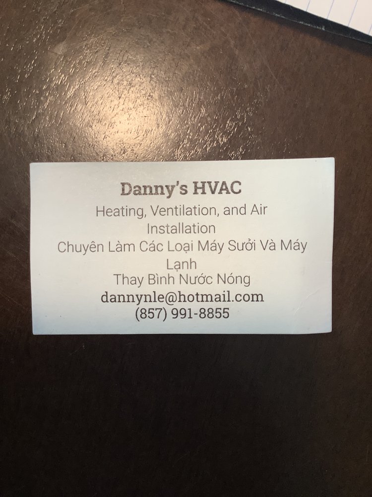 DANNY’S HVAC - Updated December 2025 - Request a Quote - Boston ...