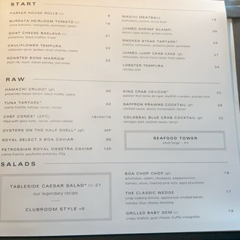 BOA STEAKHOUSE Updated February 2025 2819 Photos 2519 Reviews 9200 Sunset Blvd West Hollywood California Steakhouses Restaurant Reviews Phone Number Yelp