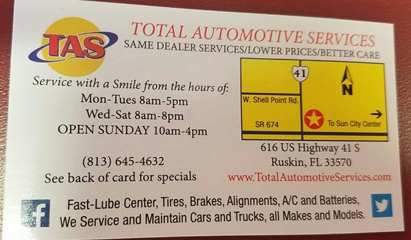 TOTAL AUTOMOTIVE SERVICES - Updated June 2026 - 13 Photos & 31 Reviews ...