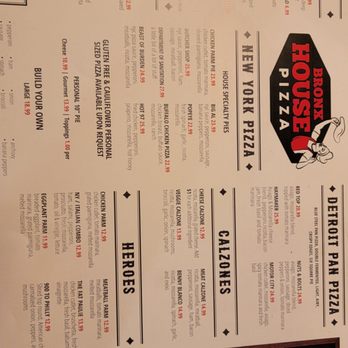 BRONX HOUSE PIZZA - Updated August 2024 - 230 Photos & 145 Reviews ...