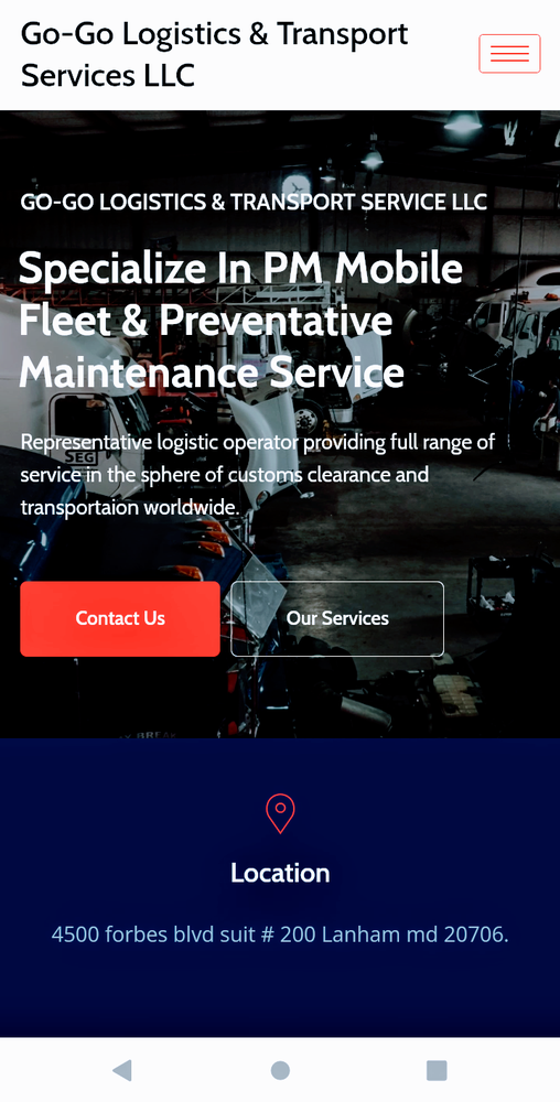 GO-GO LOGISTICS & TRANSPORT SERVICE - Updated November 2024 - Suitland, Maryland - Trailer ...