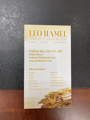 LEO HAMEL JEWELRY BUYERS - OCEANSIDE - Updated December 2025 - 41 ...