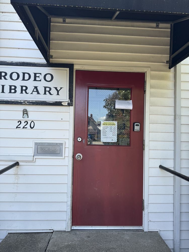 RODEO LIBRARY - Updated November 2025 - 220 Pacific Ave, Rodeo ...