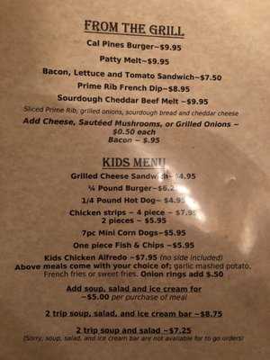 CALIFORNIA PINES LODGE RESTURANT - Updated May 2024 - 15 Reviews - 750 ...