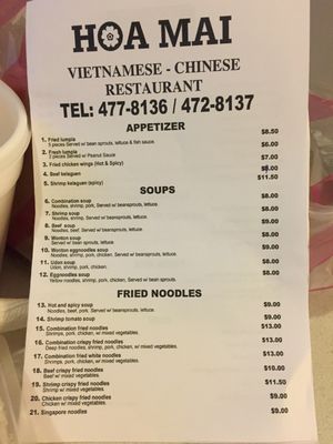 HOA MAI - Vietnamese - 111 Dero Road, Chalan Pago Ordot, Guam ...