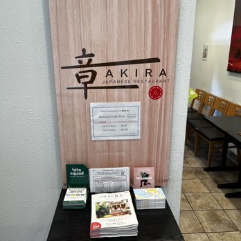 AKIRA JAPANESE RESTAURANT - Updated June 2024 - 1995 Photos & 270 ...