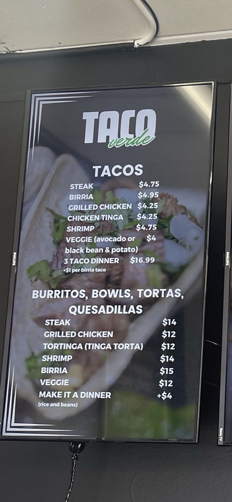 TACO VERDE - Updated June 2024 - 12 Reviews - 909A Greenwood Rd ...