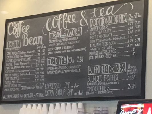 COFFEE BEAN - Updated December 2025 - 23 Photos & 25 Reviews - 2501 ...