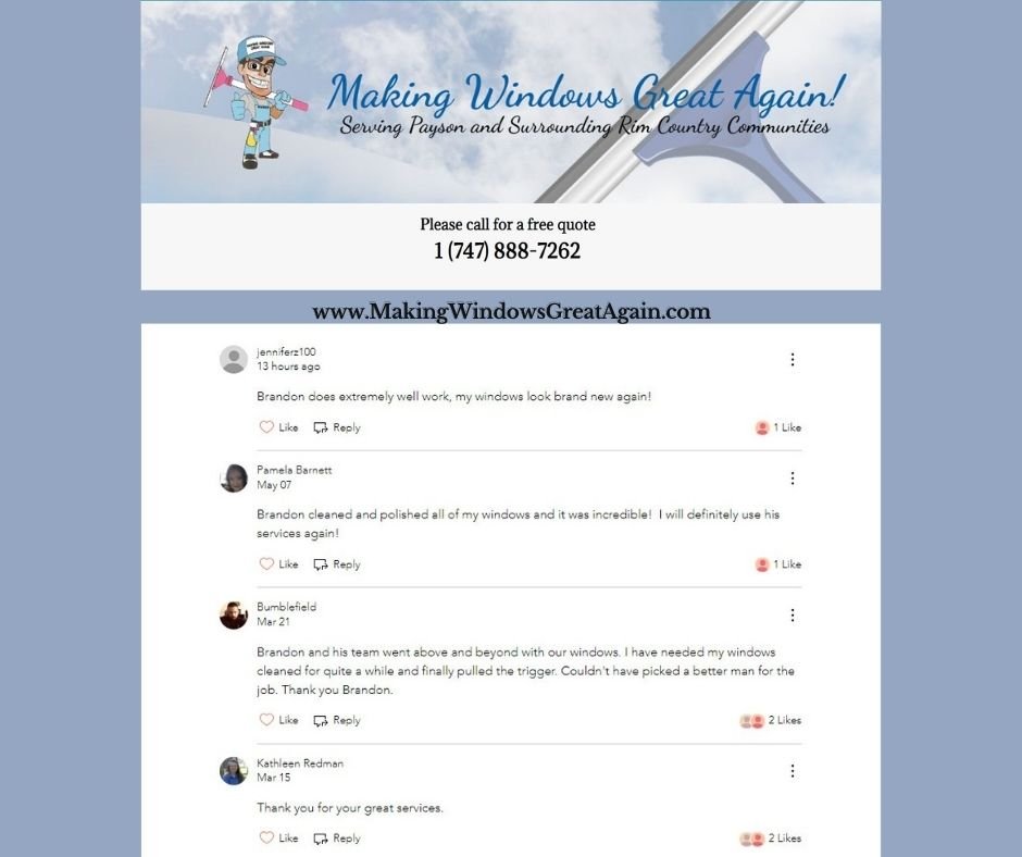 M AKING WINDOWS GREAT AGAIN - Request a Quote - 16 Photos - Payson, AZ ...