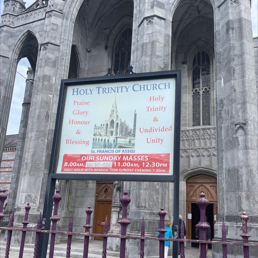 HOLY TRINITY CHURCH - Updated July 2024 - Fr. Mathew Quay, Cork ...