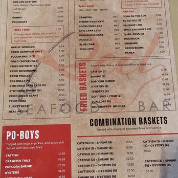 REEL SEAFOOD & BAR - 198 Photos & 125 Reviews - 2030 E T C Jester Blvd ...