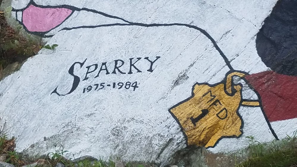 SPARKY THE FIRE HOUSE DOG ROCK - Updated June 2025 - 77 CT-163 ...