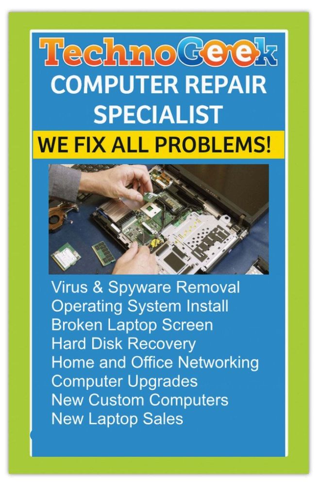 TECHNOGEEK COMPUTER REPAIRS - Updated August 2024 - 13 Stokes Street, North Lakes Queensland ...