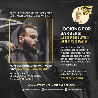 STARTING LINEUP BARBER - Updated December 2025 - 97 Photos & 28 Reviews ...