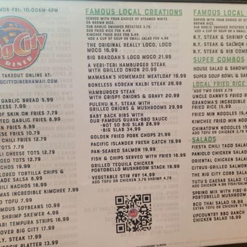 BIG CITY DINER - KAILUA - Updated December 2025 - 428 Photos & 447 ...