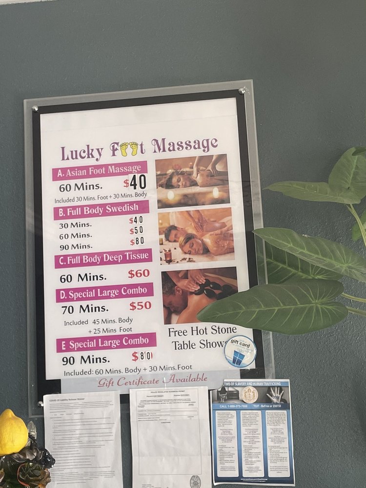 LUCKY FOOT MASSAGE - Updated June 2025 - 14 Photos & 168 Reviews - 3505 ...