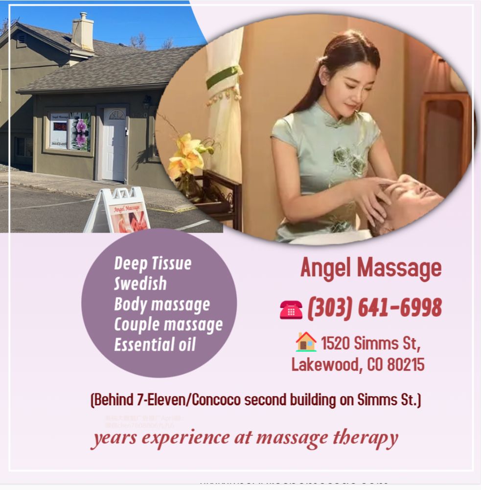 ANGEL MASSAGE - Updated December 2025 - 1520 Simms St, Lakewood ...