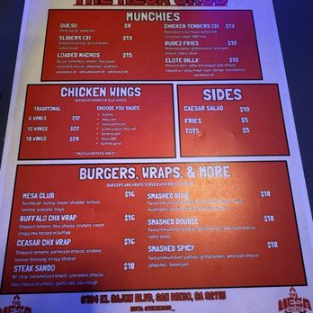 THE MESA BAR & GRILL - Updated April 2026 - 57 Photos & 26 Reviews ...