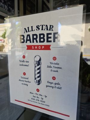 ALL STAR BARBER SHOP - Updated October 2025 - 107 Photos & 310 Reviews ...