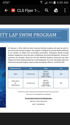 CAL MARITIME — PEAC POOL - 200 Maritime Academy Dr, Vallejo, California ...