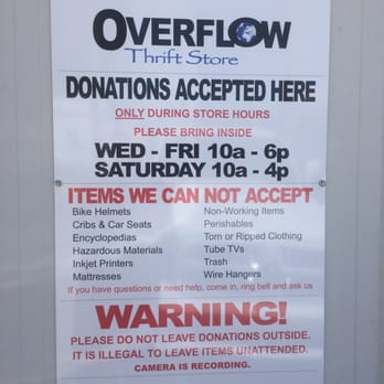 OVERFLOW THRIFT STORE - Updated November 2025 - 10 Photos & 14 Reviews ...