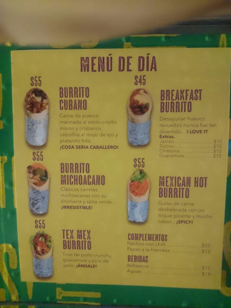 EL BURRITO HOT AND DELICIOUS - Updated May 2024 - Av. Correa Racho 47 ...