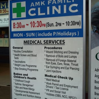 AMK FAMILY CLINIC - Updated January 2026 - 51 Ang Mo Kio Ave 3 ...