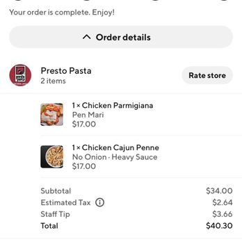 PRESTO PASTA - Updated October 2025 - 211 Photos & 283 Reviews - 5722 ...