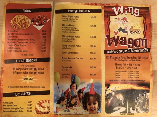 WING WAGON - 33 Photos & 131 Reviews - Chicken Wings - 351 Flatbush Ave ...